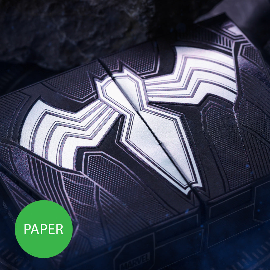 Spider-Man: Symbiote Playing Cards (Paper) | Card Mafia