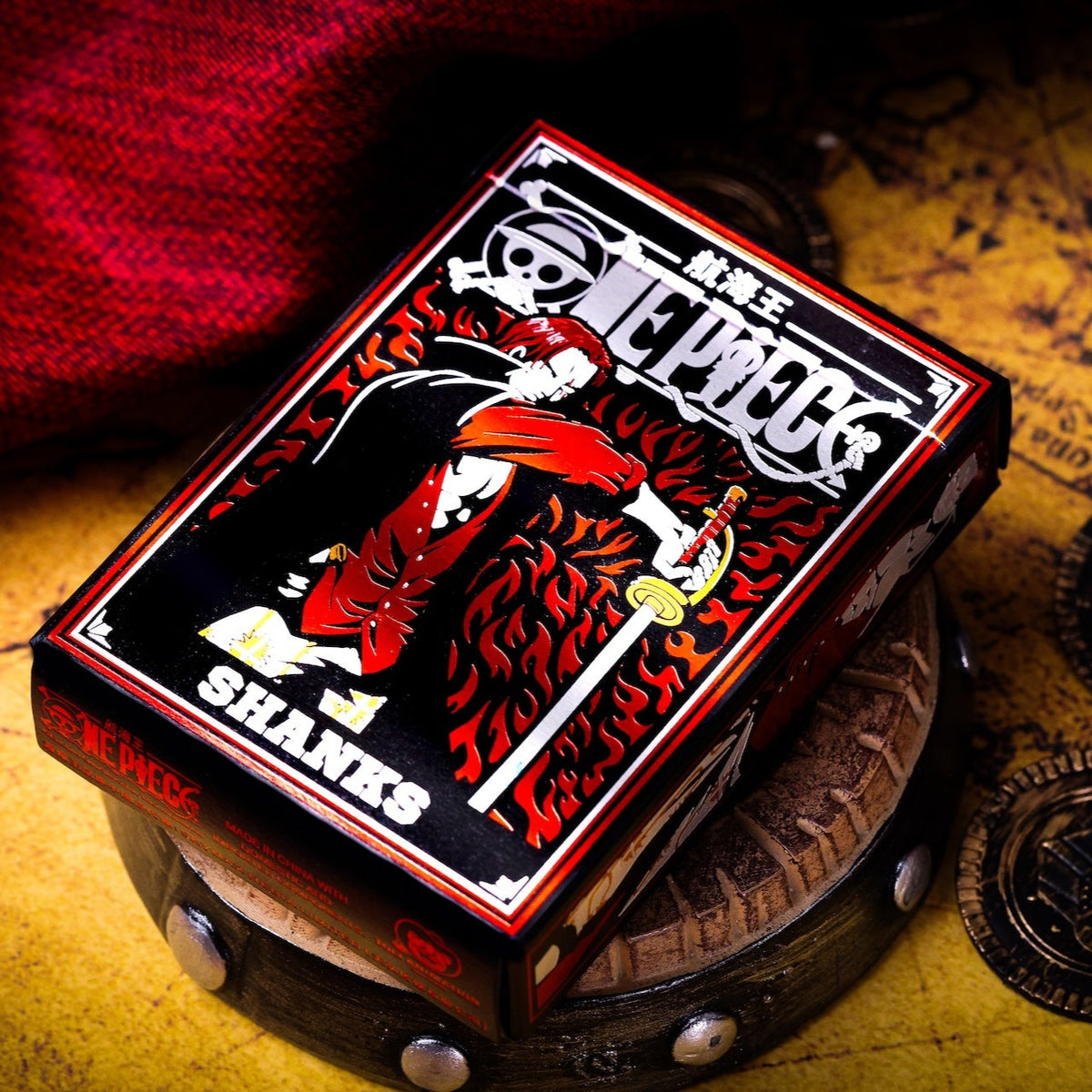 One Piece Playing Cards - Shanks | Card Mafia